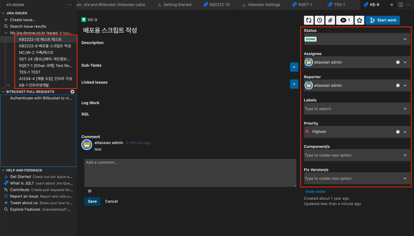 Case Study - VSCODE와 Jira & Bitbucket Integration | Dmove Blog